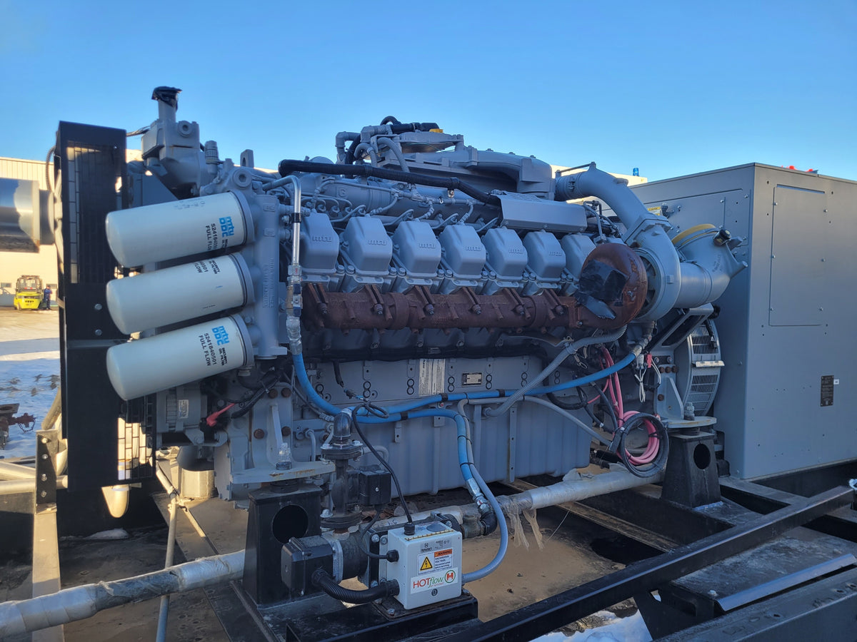 MTU Diesel Genset 16V2000 G86S — Collicutt Equipment