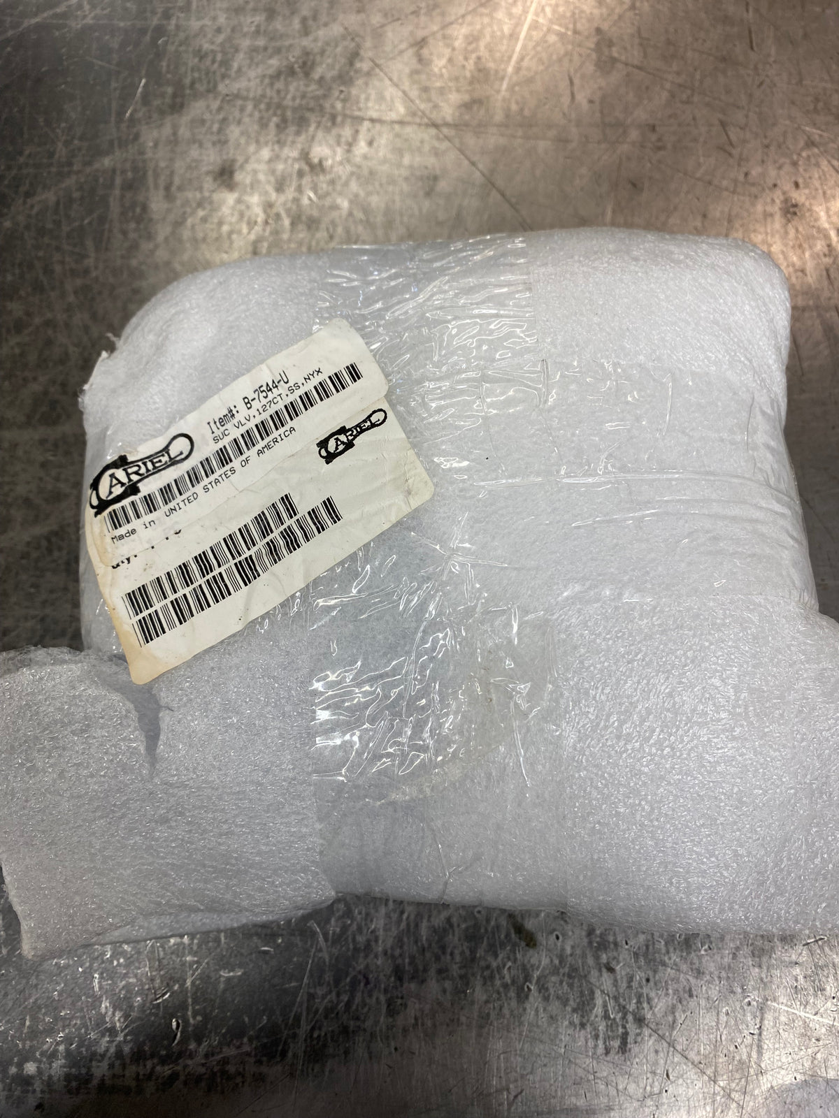 New Ariel B-7544-U Suction Valve — Collicutt Equipment