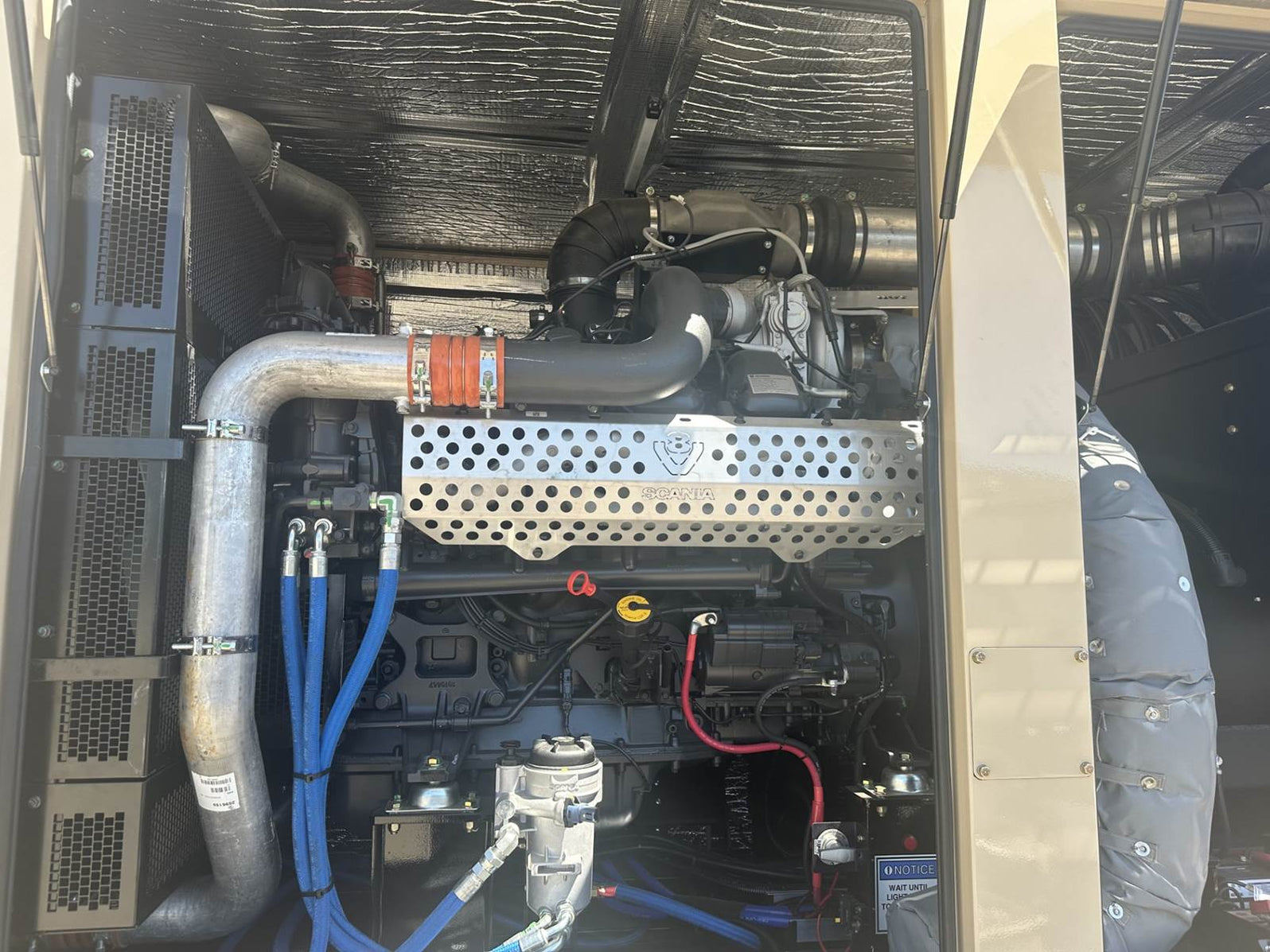 NEW 2024 450kW Scania Trailer Mounted Diesel Generator Package ...