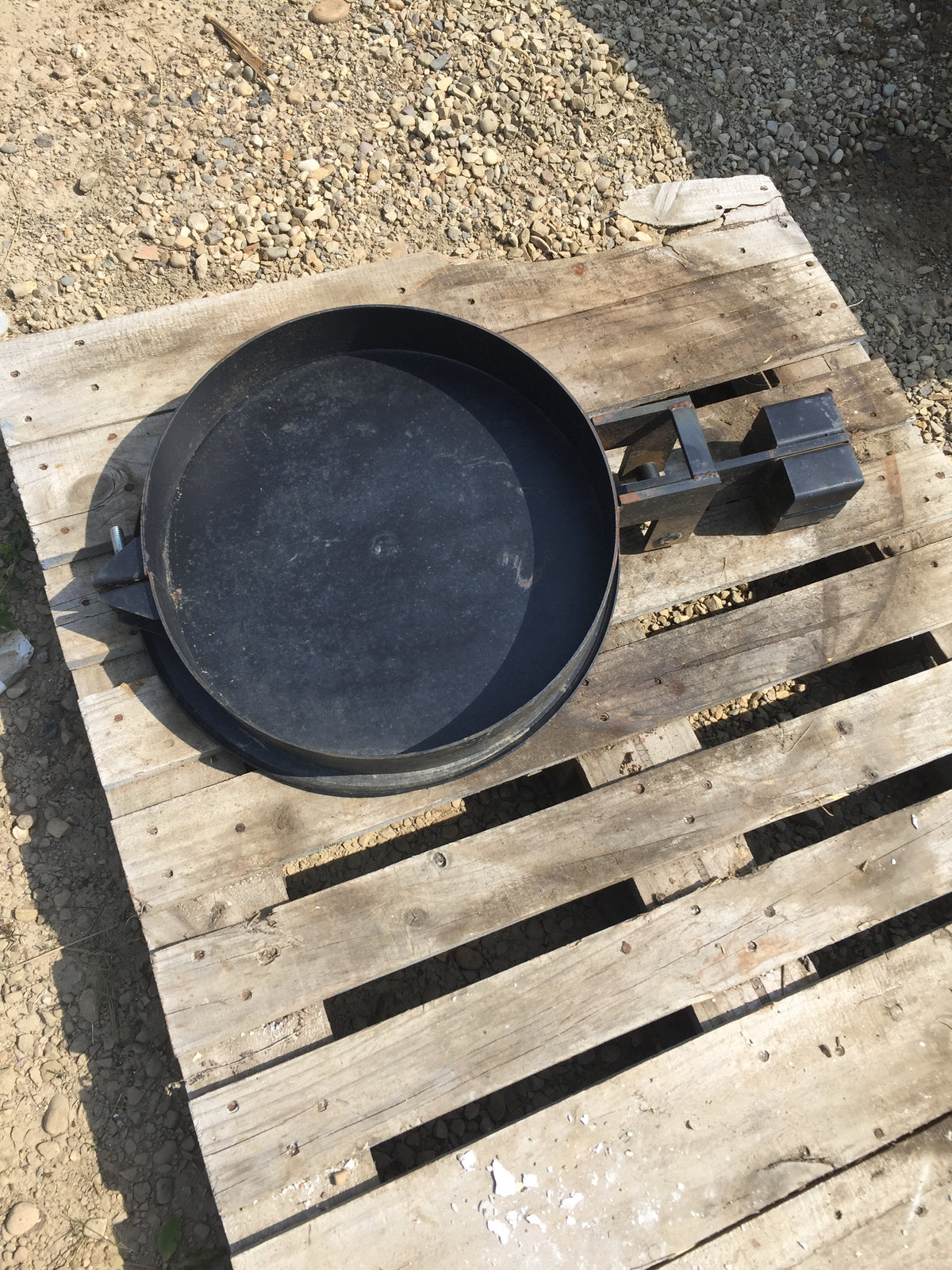 18" New exhaust rain cap — Collicutt Equipment