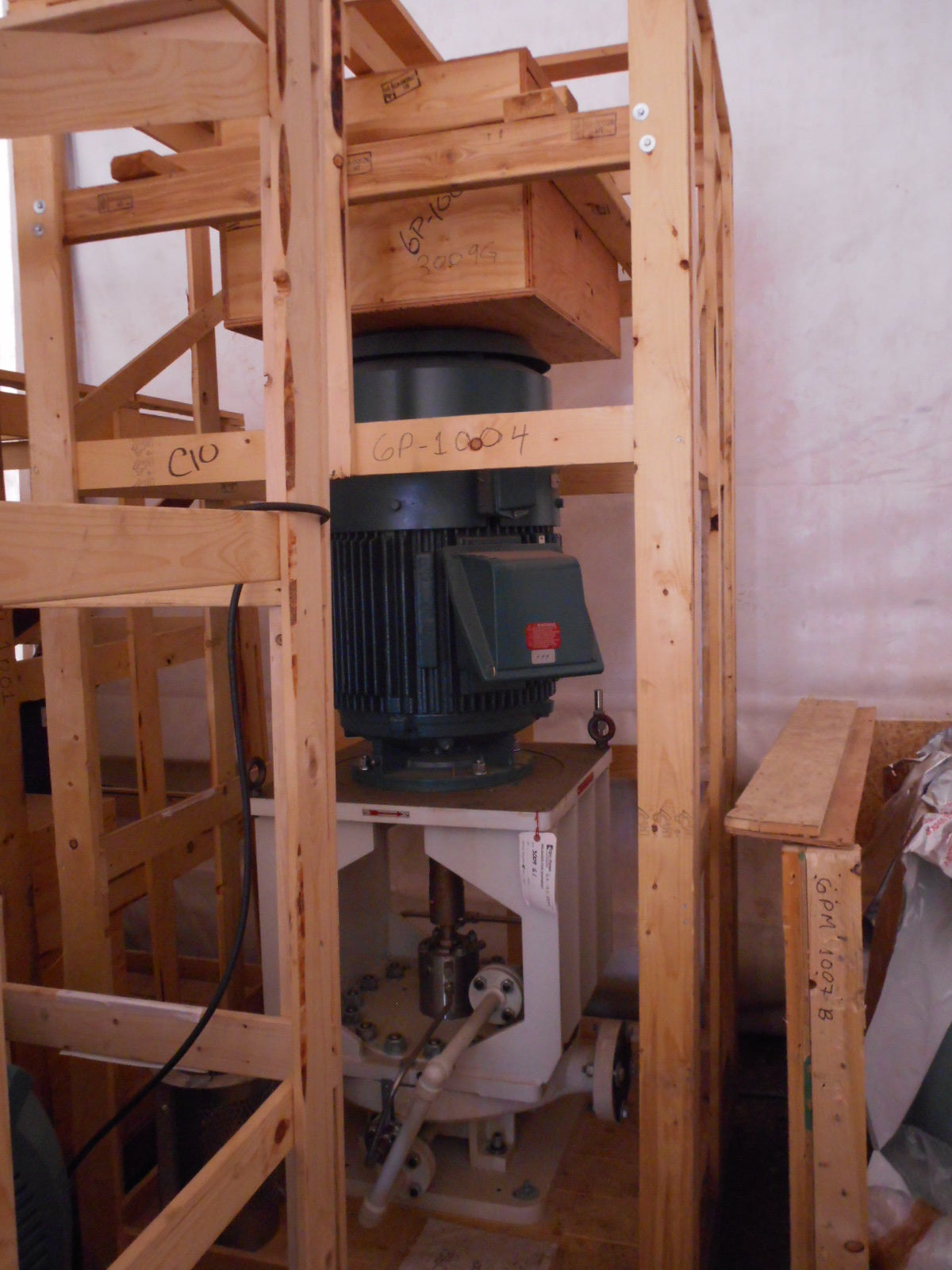 CPC PUMP AND BALDOR 100 HP MOTOR — Collicutt Equipment