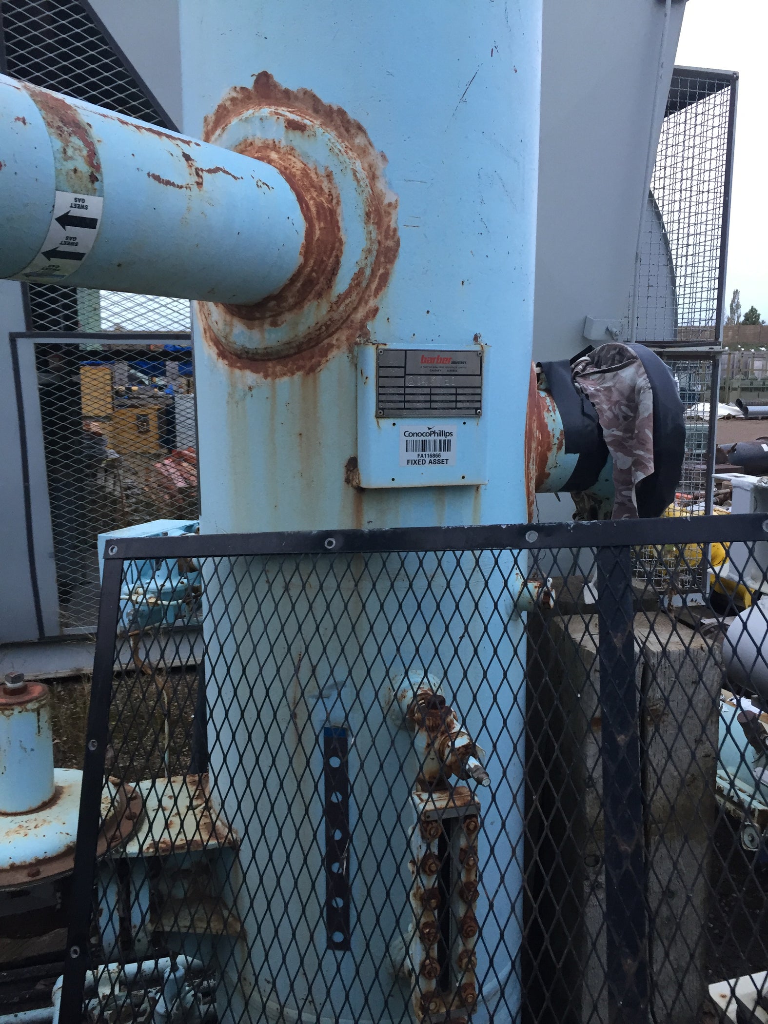 WHITE SUPERIOR 6G825 / W64 , PACKAGE compressor frame — Collicutt Equipment