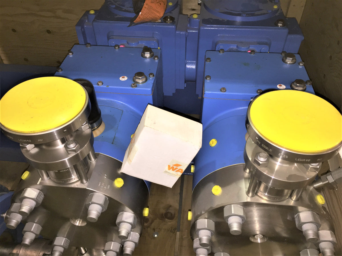 LEWA PUMP AND WEG 60HP MOTOR — Collicutt Equipment