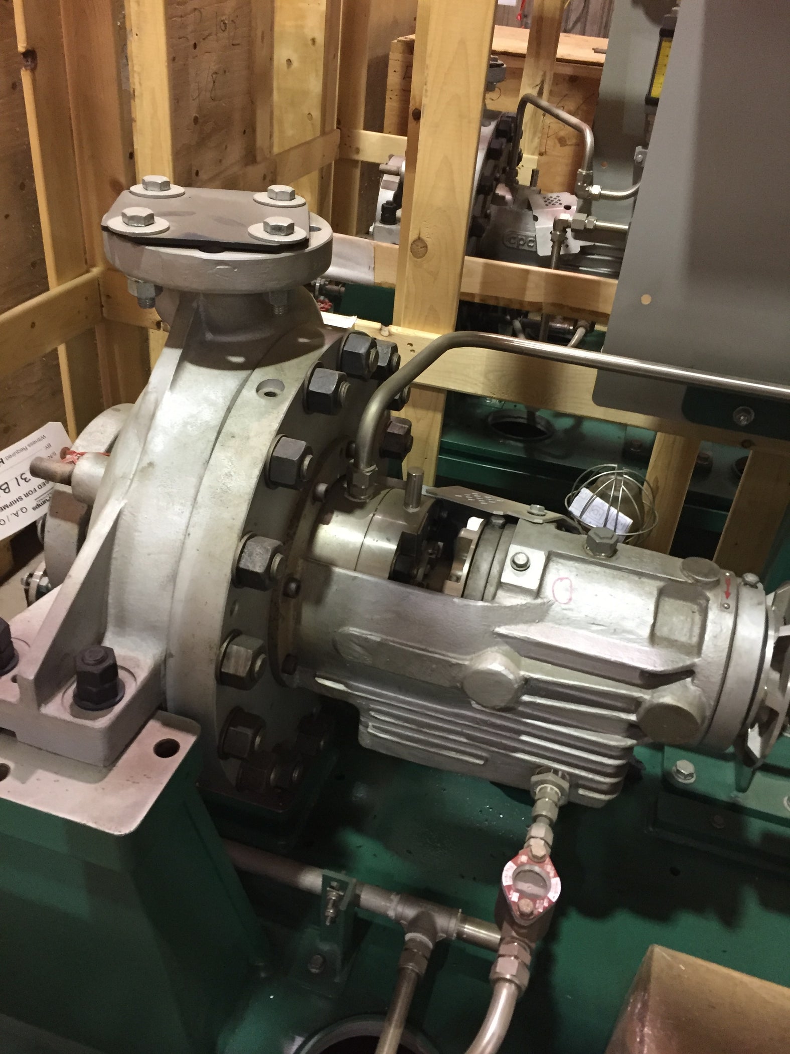 2 CPC PUMPS AND BALDOR 30HP MOTOR — Collicutt Equipment