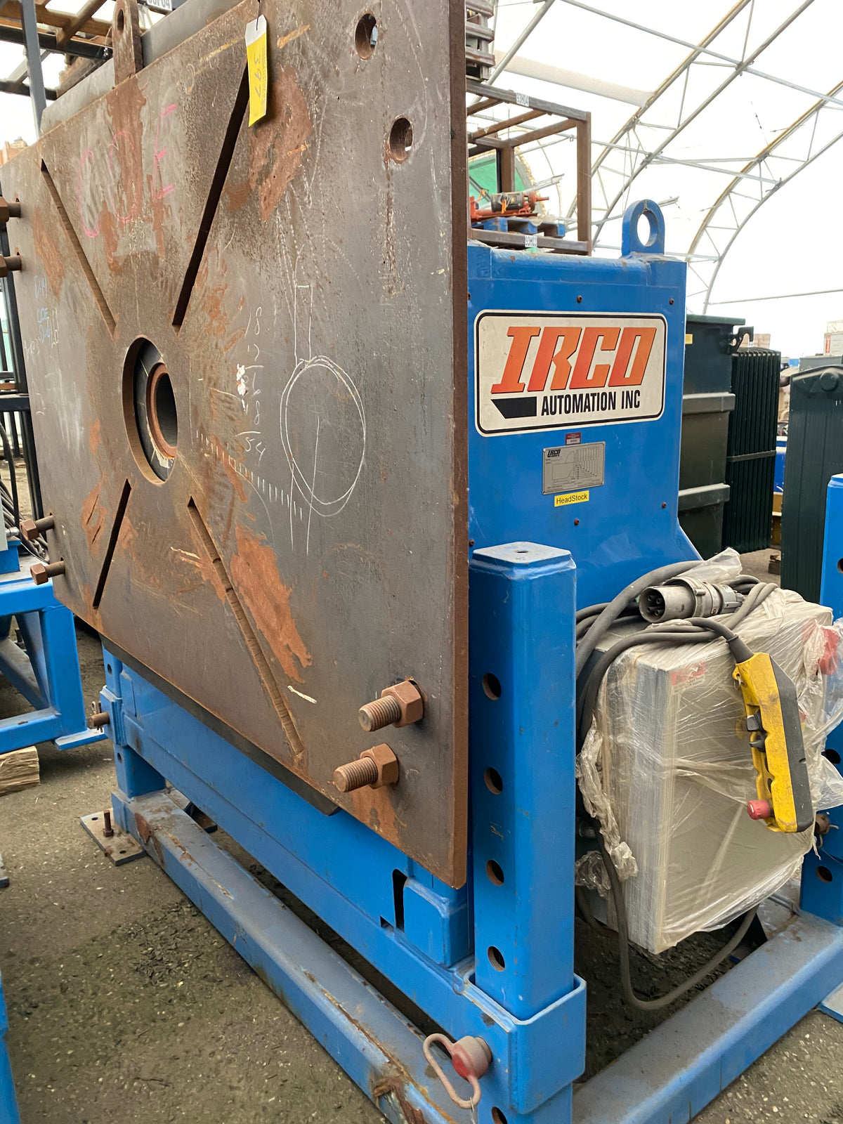 IRCO welding rotator and power idlers — Collicutt Equipment