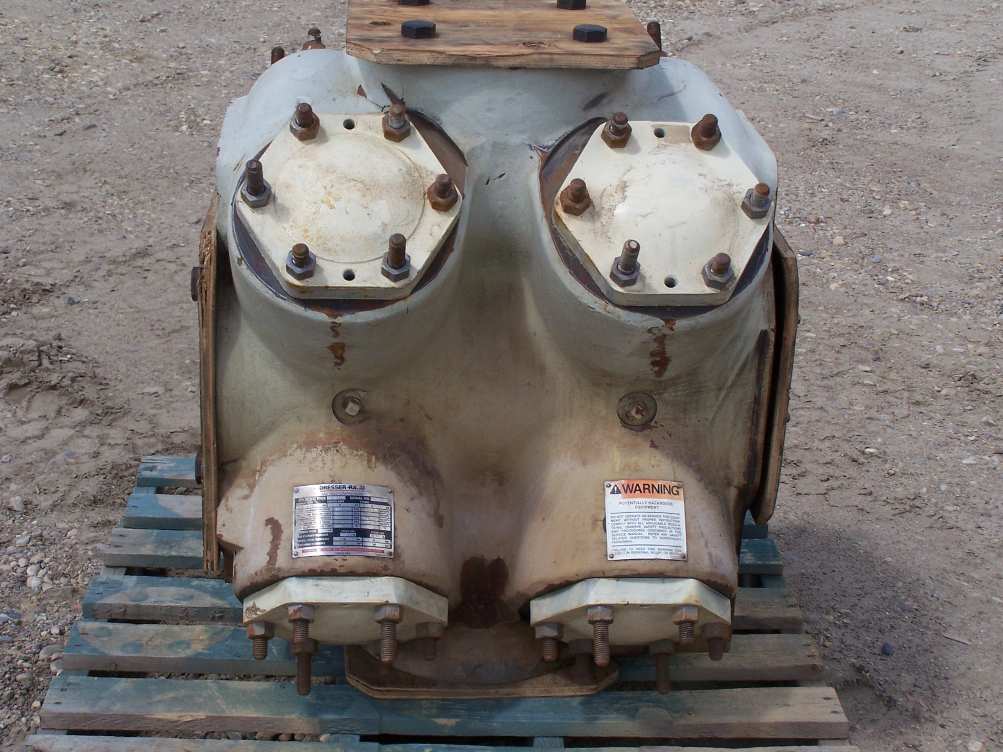 DRESSER-RAND, COMPRESSOR CYLINDER HOS7 11.5" BORE — Collicutt Equipment