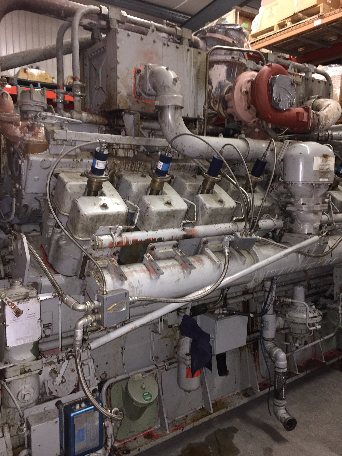 Waukesha P9390GL Natural Gas Engine Core — Collicutt Equipment