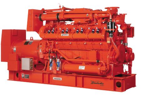 NEW P48GL WAUKESHA NATURAL GAS GENSET 4160VOLTS — Collicutt Equipment
